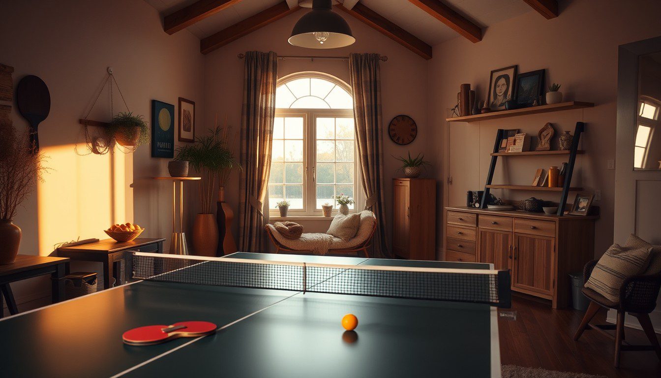 Setting Up Your Ultimate Home Ping Pong Area